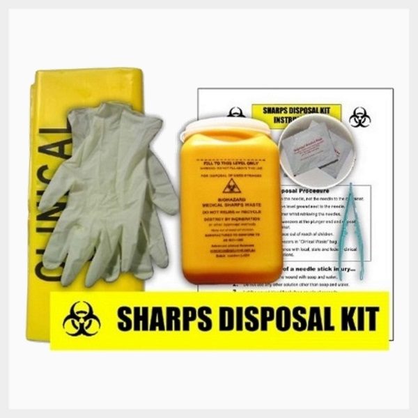 Sharps Clean Up Kit | Spill Deals Direct
